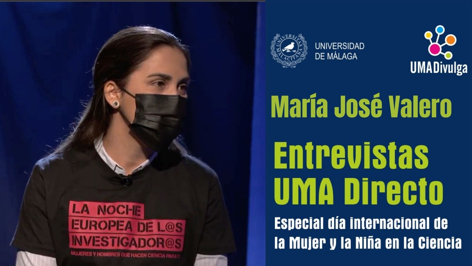 Entrevista a María José Valero - UMA Divulga